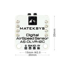 China MATEKSYS MATEK DIGITAL AIRSPEED SENSOR AS-DLVR-I2C 4~5.5V 5mA For ArduPilot RC Multirotor Airplane DIY Parts for sale