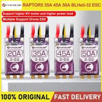 China FLYCOLOR RAPTOR5 35A 45A 50A BLHeli-32 Firmware ESC 3-6S Brushless Speed Controller for Small UAV/Fixed-Wing RC FPV Racing for sale