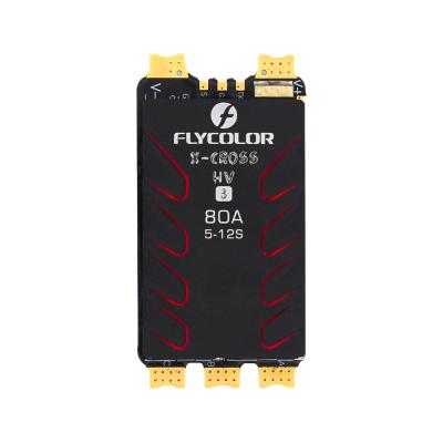 China Flycolor X-cross HV ESC BL-32 Bit 5-12S 60A 80A 120A 160A Brushless Speed Controller for RC Multi-axis Drone FPV Airplane for sale