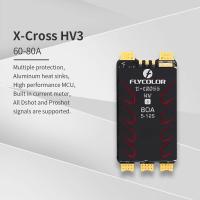 China Flycolor X-cross HV ESC BL-32 Bit 5-12S 60A 80A 120A 160A Brushless Speed Controller for RC Multi-axis Drone FPV Airplane for sale