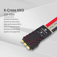 China Flycolor X-cross HV ESC BL-32 Bit 5-12S 60A 80A 120A 160A Brushless Speed Controller for RC Multi-axis Drone FPV Airplane for sale