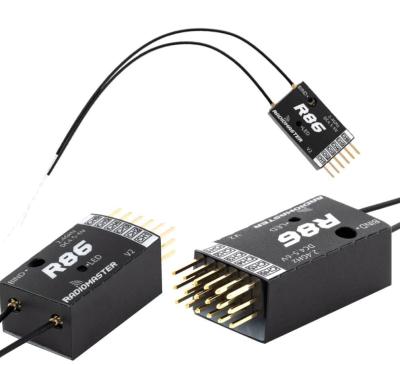 China Radiomaster R81 R84 R86 R86C R88 V2 Receiver Receptor 4CH 6CH 8CH 16CH Receiver for FRSKY  D16 TX16S SE RC FPV  Drones  Parts for sale