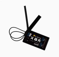 China FrSky Taranis X8R 8-Channels 2.4GHz ACCST Drone Remote Control Receiver Plastic Material with RSSI & SBUS Features for sale
