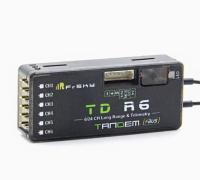 China Frsky Td R6 2.4G 900M Dual-Band Receiver 6 Channels Remote Control for Fixed-Wing Drone Frsky Td R6 2.4G 900M for sale