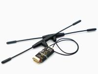 China FrSky R9Slim+ OTA Receiver FCC ACCESS 900MHz Long Range 6 PWM Outputs with Dual T Antennas Support S.Port / F.Port for RC Drone for sale