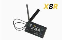 China FrSky X8R 8-Channel Mini Remote Control Receiver Long Range Radio System with Packed Bag Transmitter for FPV Racing Drone Parts for sale