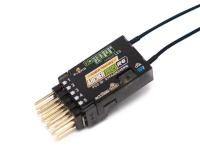 China FrSky ARCHER PLUS R6 Receiver 6 High-precision PWM Channel Receivers ACCESS and ACCST D16 Modes SBUS Out Port for sale