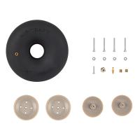 China New Inflatable Tire Wheel Pneumatic Tyre Rubber 4/4.5/5/5.5inch For RC Aircraft Model Landing Gear S for sale