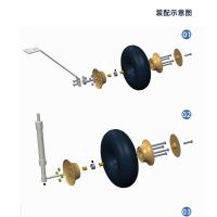 China New Inflatable Tire Wheel Pneumatic Tyre Rubber 4/4.5/5/5.5inch For RC Aircraft Model Landing Gear S for sale