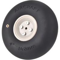 China New Inflatable Tire Wheel Pneumatic Tyre Rubber 4/4.5/5/5.5inch For RC Aircraft Model Landing Gear S for sale