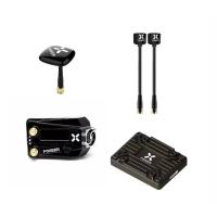 China Foxeer 4.9G Low Band Goggles Module Set -Wildfire Dual Receiver, Reaper 2.5W Extreme VTx With 40CH Lollipop/Echo 2 Patch Antenna for sale