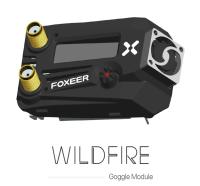 China Hot Foxeer Wildfire 5.8GHz 72CH Dual Receiver OLED Ground Station Module Support OSD Firmware Update For Fatshark FPV for sale