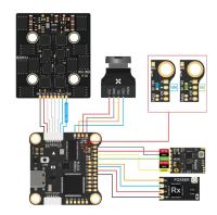 China Foxeer F722 V4 MPU6000 FC 8S Dual BEC Barometer X8 Flight Controller 30XMM HD VISTA/HDZERO/ Analog VTX FPV Racing for sale