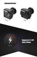 China Factory Outlet Foxeer Mini HD 5MP 2.1mm M12 Lens 1200TVL Standard FPV Camera for sale