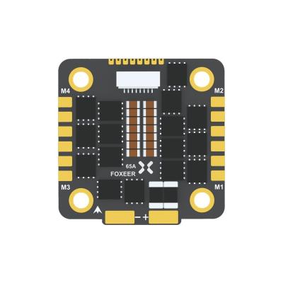 China Wholesale Price Foxeer Reaper F4 128K 65A BLHELI32 4in1 Brushless ESC 3-8S DSHOT1200 RC FPV Racing Drone DIY Stack for sale