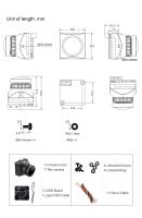 China Wholesale Price FOXEER Nano Mini Toothless 2CMOS 1/2 Sensor 1200TVL FPV OSD Camera Drone for sale