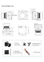 China Foxeer Night 3 1200TVL 0.00001lux IR Sensitive Vision Camera 850nm PAL/NTSC For RC FPV Racing Drones Accessories for sale