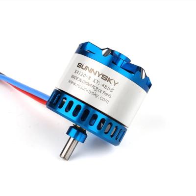 China SunnySky X4120 III 480KV/550/650 Brushless Metal Motor High Effectiveness For RC 3D Stunt Drone With Camera for sale