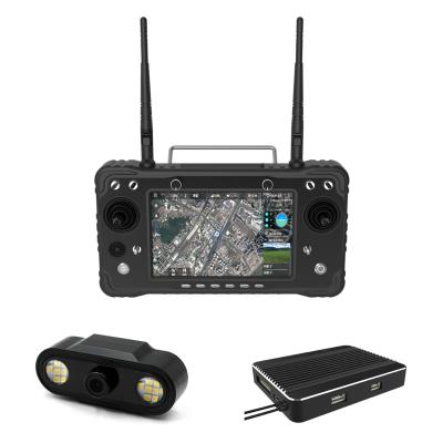 China 7 Inch CUAV H16 Integrated Remote Control 10KM Distance Transmission Telemetry Radio Controller Consumer Electronics 1080P for sale