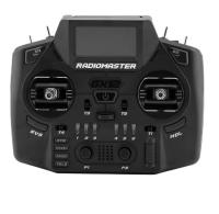 China RadioMaster GX12 Dual Band Antenna Gemini XROSSBAND ELRS Radio Controller M2 CNC Hall Gimbal for RC Drone Airplane Transmitter for sale