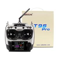 China RadioLink AT9S Pro 10C/12 Channels Radio Throttle Left Transmitter Receiver R9DS Grey 2.4GHz Controller Ardupilot DSSS&FHSS for sale