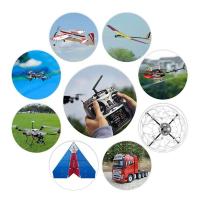 China RadioLink AT9S Pro 10C/12 Channels Radio Throttle Left Transmitter Receiver R9DS Grey 2.4GHz Controller Ardupilot DSSS&FHSS for sale