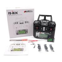 China FlySky FS-i6X I6X 10CH 2.4GHz AFHDS 2A RC Radio Transmitter With FS-iAB Receiver For FPV Drone Vehicle Boat Robot for sale