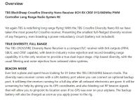China TBS BlackSheep Crossfire Diversity Nano Receiver 8CH CRSF 915/868Mhz PWM Controller Long Range RC Radio System Screw Wheelbase for sale