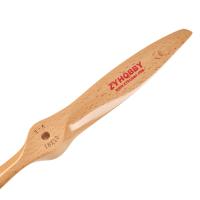 China ZYHOBBY 18 Inch X10 2 Blades Beech Wood CW Propeller Tractor Prop For RC Fixed Wing Airplane Gasoline Oil Power for sale