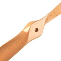 China ZYHOBBY 18 Inch X10 2 Blades Beech Wood CW Propeller Tractor Prop For RC Fixed Wing Airplane Gasoline Oil Power for sale
