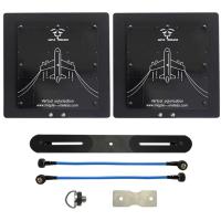 China SIYI HM30 RC Drone Airplane High Gain 5.8Ghz 21dBi 20dBi Directional Patch Antenna SMA Connector Security Protection Product for sale