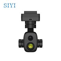 China SIYI ZT6 Mini Dual-optical Pod 640*512 High Resolution Thermal Imaging Temperature Measurement 4K Visible Light PTZ Camera for sale