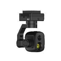 China SIYI ZT6 Mini Dual-optical Pod 640*512 High Resolution Thermal Imaging Temperature Measurement 4K Visible Light PTZ Camera for sale