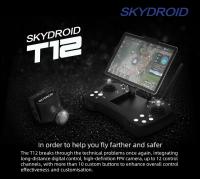 China Hot Skydroid T12 2.4GHz CH Remote Control With Receiver / Mini Camera / 20km Digital Map Transmission For Agricultural Drone for sale