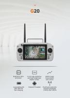 China Skydroid G20 16-channel Dual-band 2.4G 5.8G Remote Control for Drones, Cars, Boats, Robots, and Dogs FPV Transmission 30KM for sale