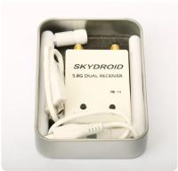 China SKYDROID Mini 5.8G FPV Receiver Dual Antennas UVC Video Downlink OTG For VR Android Phone Smartphone Quadcopter Drone for sale