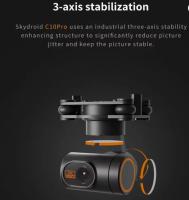 China SkyDroid C10 HD Mini Three-body 1080P Stabilization Gimbal Camera 7.4-74V Power Supply Compatible to H12 H16 for FPV Drone Parts for sale