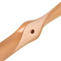 China ZYHOBBY 9-28 Inch High Pitch 2 Blades  Beech Wood CW Propeller Tractor Prop For RC Fixed Wing Airplane Gasoline Oil Power for sale