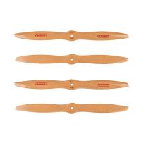China ZYHOBBY 9-28 Inch High Pitch 2 Blades  Beech Wood CW Propeller Tractor Prop For RC Fixed Wing Airplane Gasoline Oil Power for sale