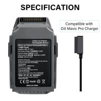 China 3830mAh 11.4V Powerful Drone Battery For DJI Mavic Pro Intelligent Flight Batteries Provide Up To 27mins Flying Time for sale
