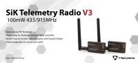 China HolyBro SiK Telemetry Radio V3 100mW 433MHZ 915 For APM2.6 Pixhawk PX4 Controller for sale