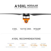 China Ligpower A10XL 12S-14S IPX6 KV130 Brushless 30L 40L Load Capacity Agriculture Drone Motor Kit Drones Accessories for sale