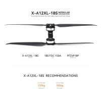 China T-MOTOR X-A12XL 18S Lipo 76V 100KG Payload Quadcopter 180 Thrust Hexacopter UAV Motor Accessory for Drones for sale