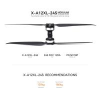 China T-MOTOR X-A12XL KV48 24S Lipo IPX6 High Power Brushless Motor for Big Drones Accessory for sale