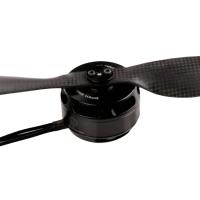 China Ligpower U3 Waterproof 500W Brushless 12N14P Carbon Fiber Multicopter UAV Drone Motor for 3-4S and 1kg+2kg Thrust for sale