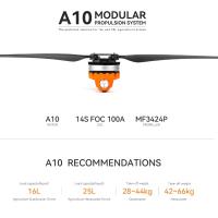 China T-MOTOR A10 14S IPX6 Bldc Uav Drone Motor for 16L Agriculture Quadcopter 25L Hexacopter for sale