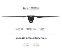 China Ligpower A6-M 12S Lipo Brushless BLDC IPX6 PWM CAN Control UAV Drone Multirotor Coaxial Motor for sale