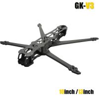 China GK-V3 10 Inch/13 FPV Drone Frame KIT 435mm/550 Carbon Fiber For RC Long Range Racing Quadcopter for sale