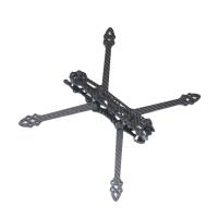 China Custom Mark 4 7 Inch Carbon Fiber Drone Frame Aircraft Accessories With FPV Rod And Tube Patterns for sale