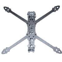 China Custom Mark 4 7 Inch Carbon Fiber Drone Frame Aircraft Accessories With FPV Rod And Tube Patterns for sale